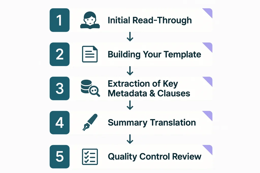 Contract Abstraction Process: Steps, Benefits & Best Practices